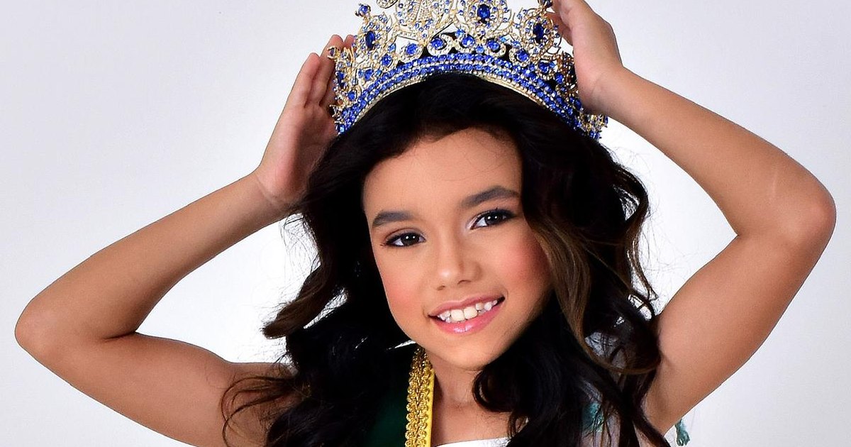 Alagoana Maria Antonella representa o Brasil no Mini Miss Mundial ...