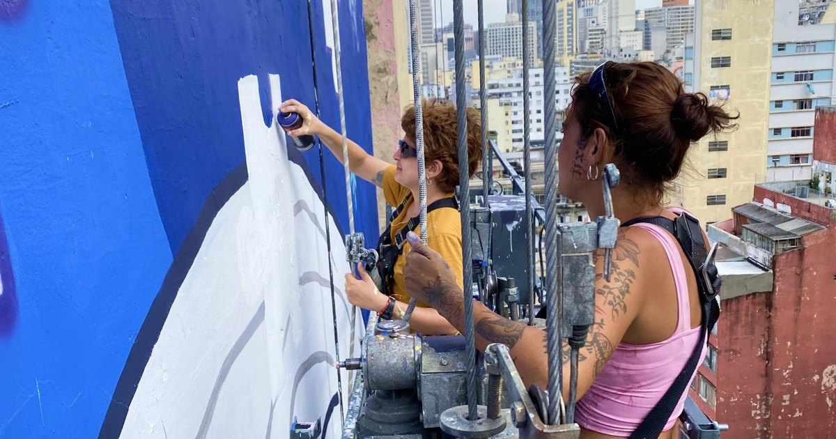 Em homenagem aos 120 anos de Nise da Silveira, artista cria mural ...