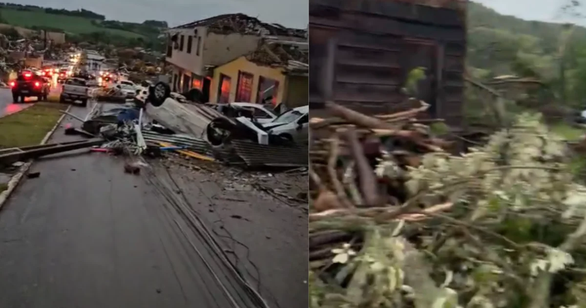 Tornado deixa cinco mortos e mais de 400 pessoas feridas no Paraná ...