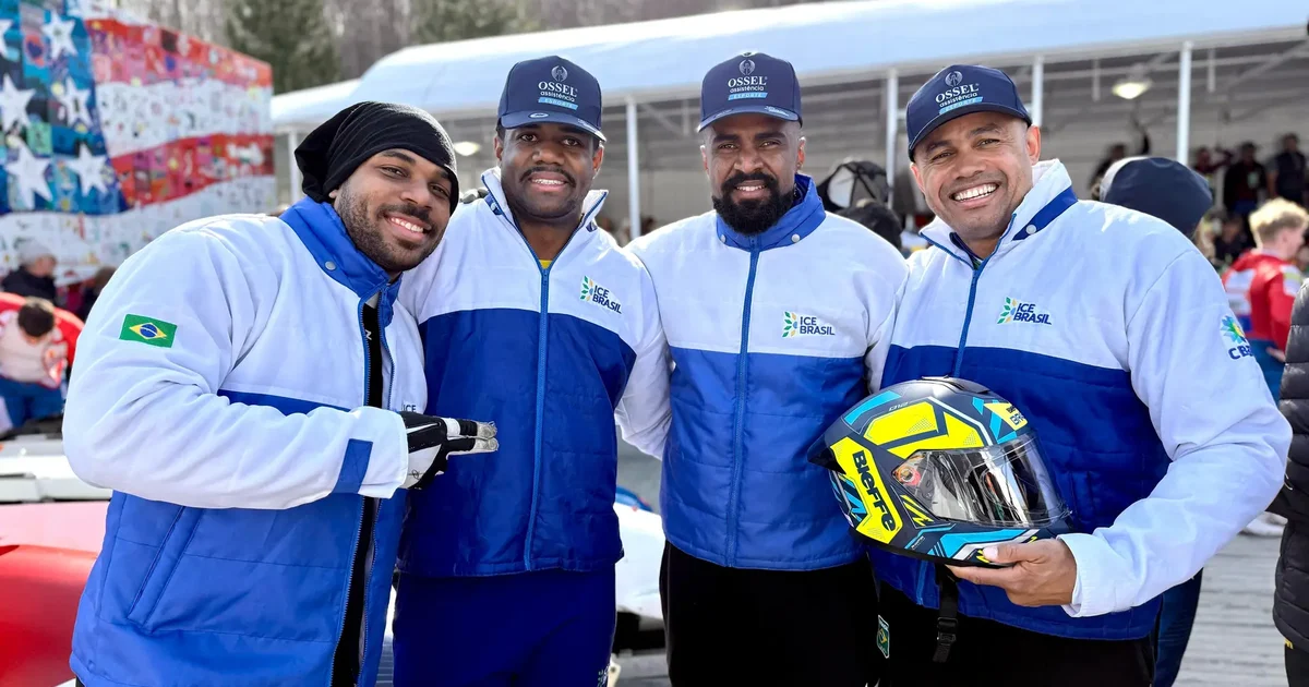 País do gelo? Brasil faz história no bobsled em Mundial nos Estados ...