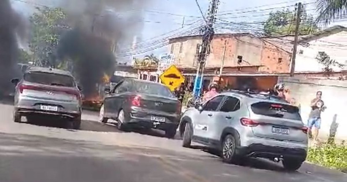 [Vídeo] Protesto por falta de água interdita trânsito na AL-101 Norte ...