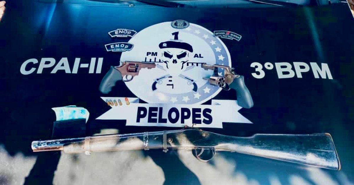 PELOPES apreende três armas e dinheiro em uma residência na cidade de ...